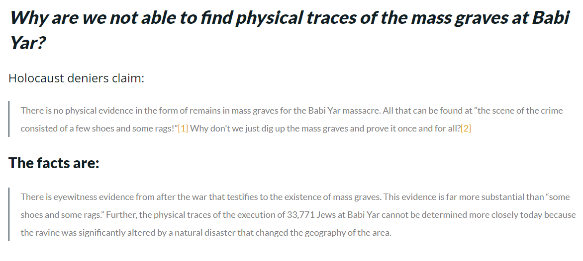 The Witnesses of Babi Yar Part One - Holocaust Claims