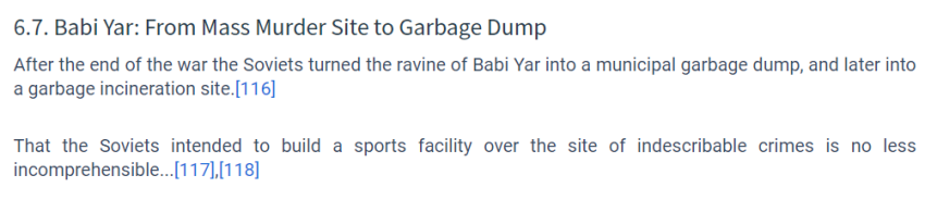 Introduction to Babi Yar - Holocaust Claims