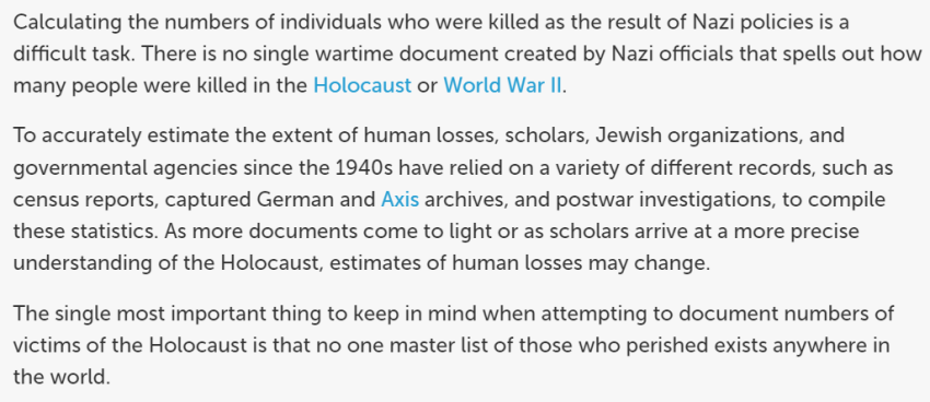 Body Count - Holocaust Claims