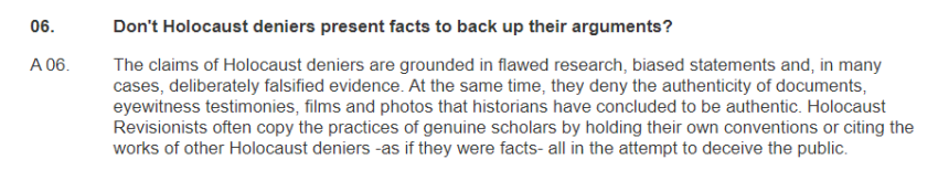 The Return of MoT - Holocaust Claims