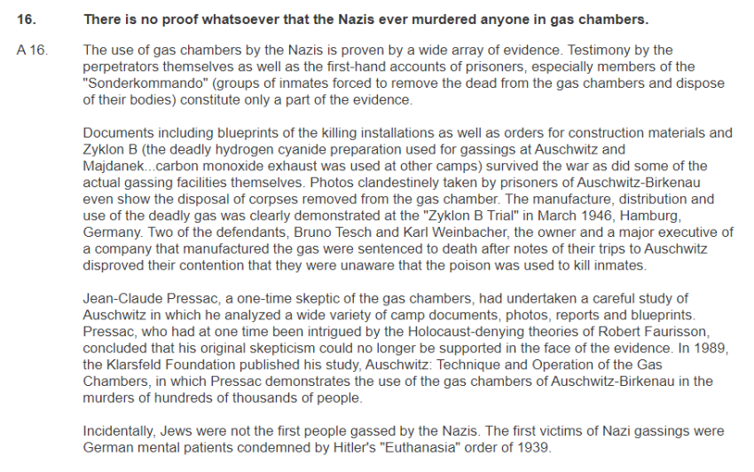 The Return of MoT - Holocaust Claims