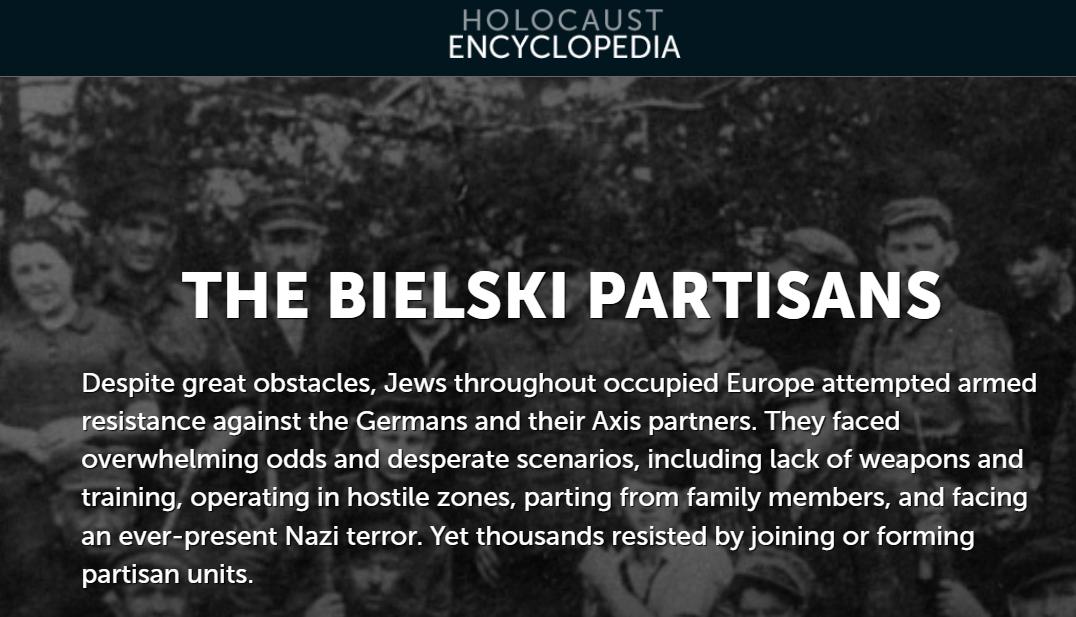 The Bielski Brothers Part Two - Holocaust Claims
