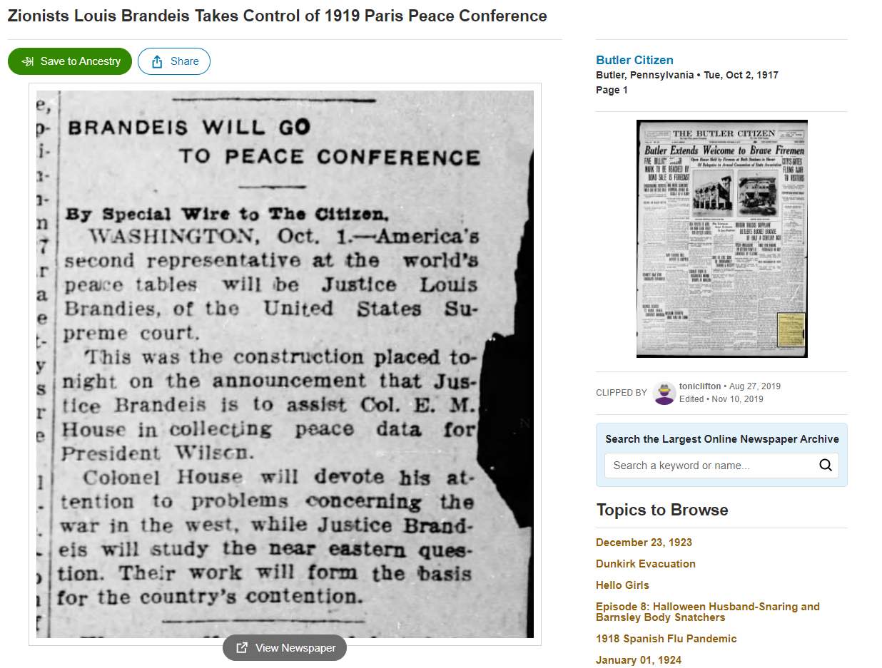 Who Started WW2: Treaty of Versailles Part Two - Holocaust Claims